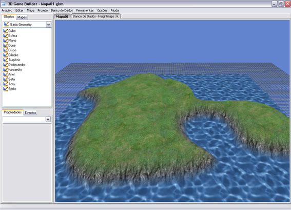 Eternix - 3D Game Builder Tutorial 17 - Utilizando o Terrain Texture ...